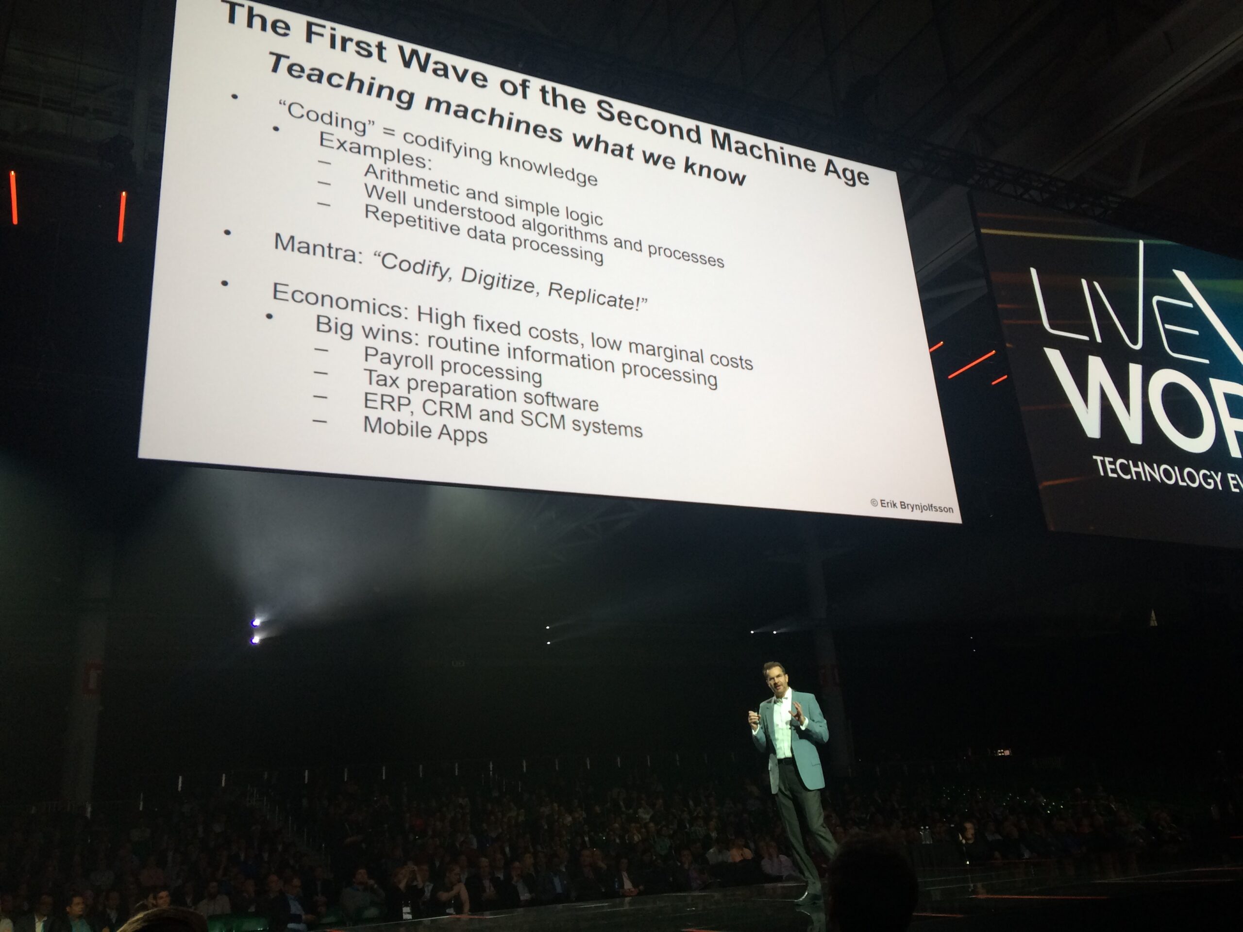 The second wave of the second machine age - Information Age